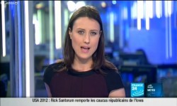 Aude LeChrist - France 24 - Page 3 - TvNewsCaps